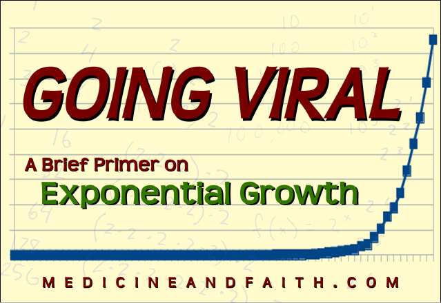 Going Viral: A Brief Primer on Exponential Growth – Medicine and Faith